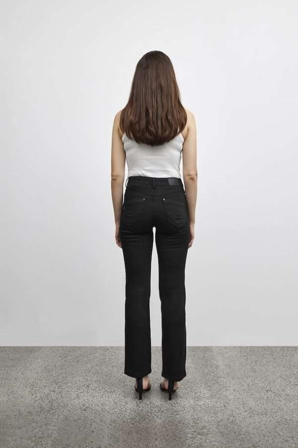 Pulz Karolina Jean | Black - Stacey Clothing