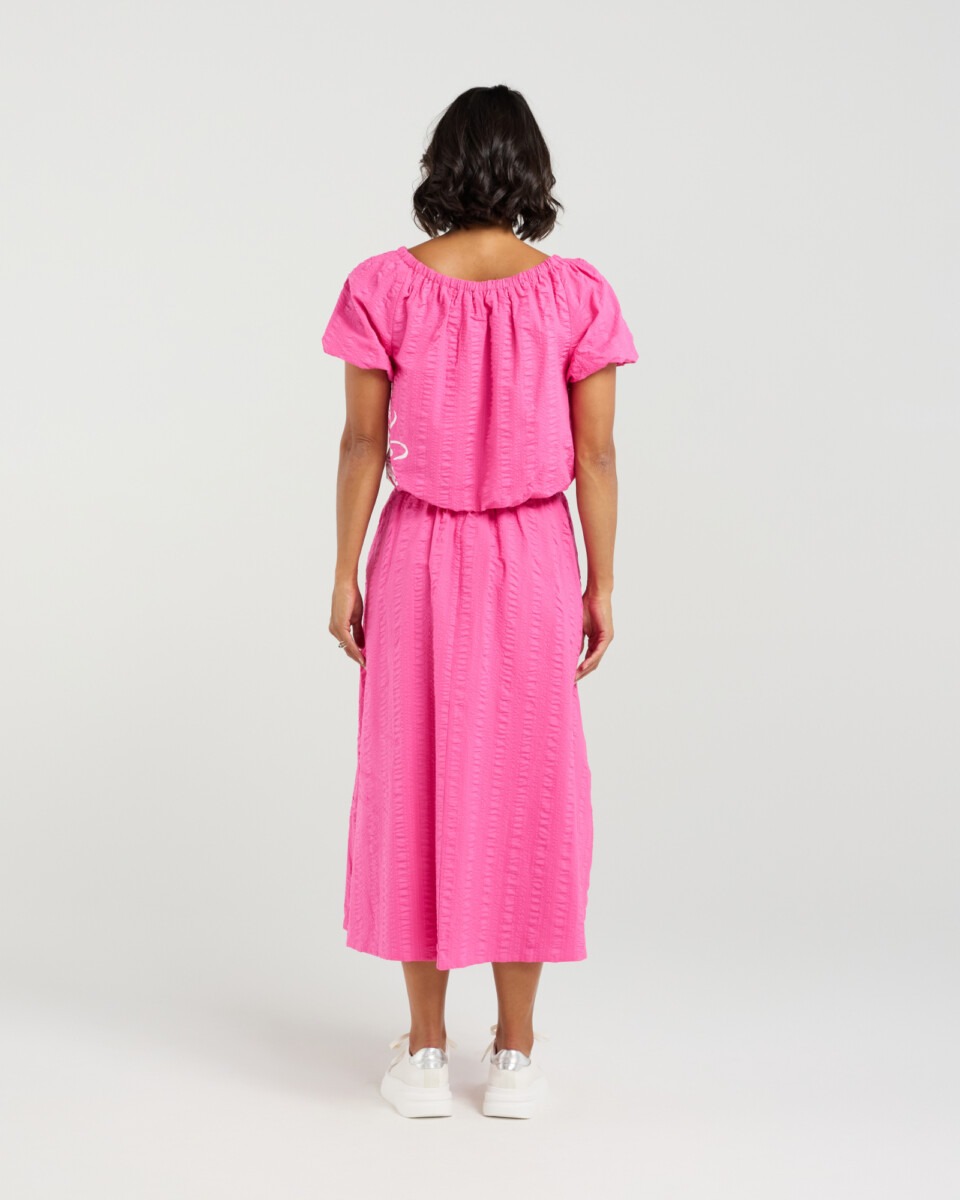 Et Alia Daisy Skirt | Hot Bloom - Stacey Clothing